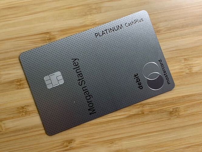 有没有同学了解过 Morgan Stanley CashPlus? - 银行账户 - 美卡论坛