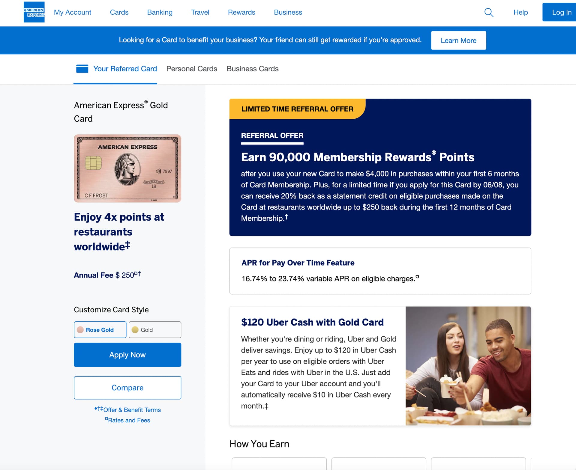 AmEx Gold 90k refer 链接专贴2022【论坛福利大放送】【已过期】 - Refer专区 - 美卡论坛