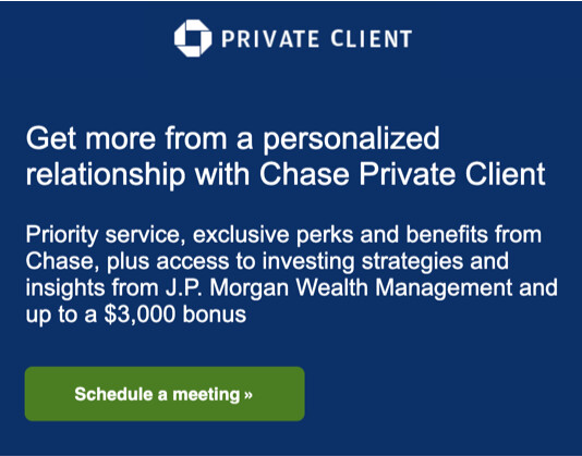 Chase Private Client (CPC) 有3000的bonus？ - 银行账户 - 美卡论坛