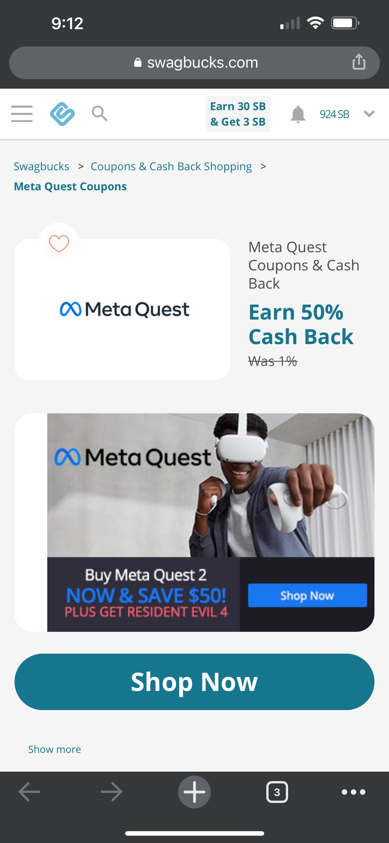 Meta Quest 2 半价 - 败家 - 美卡论坛