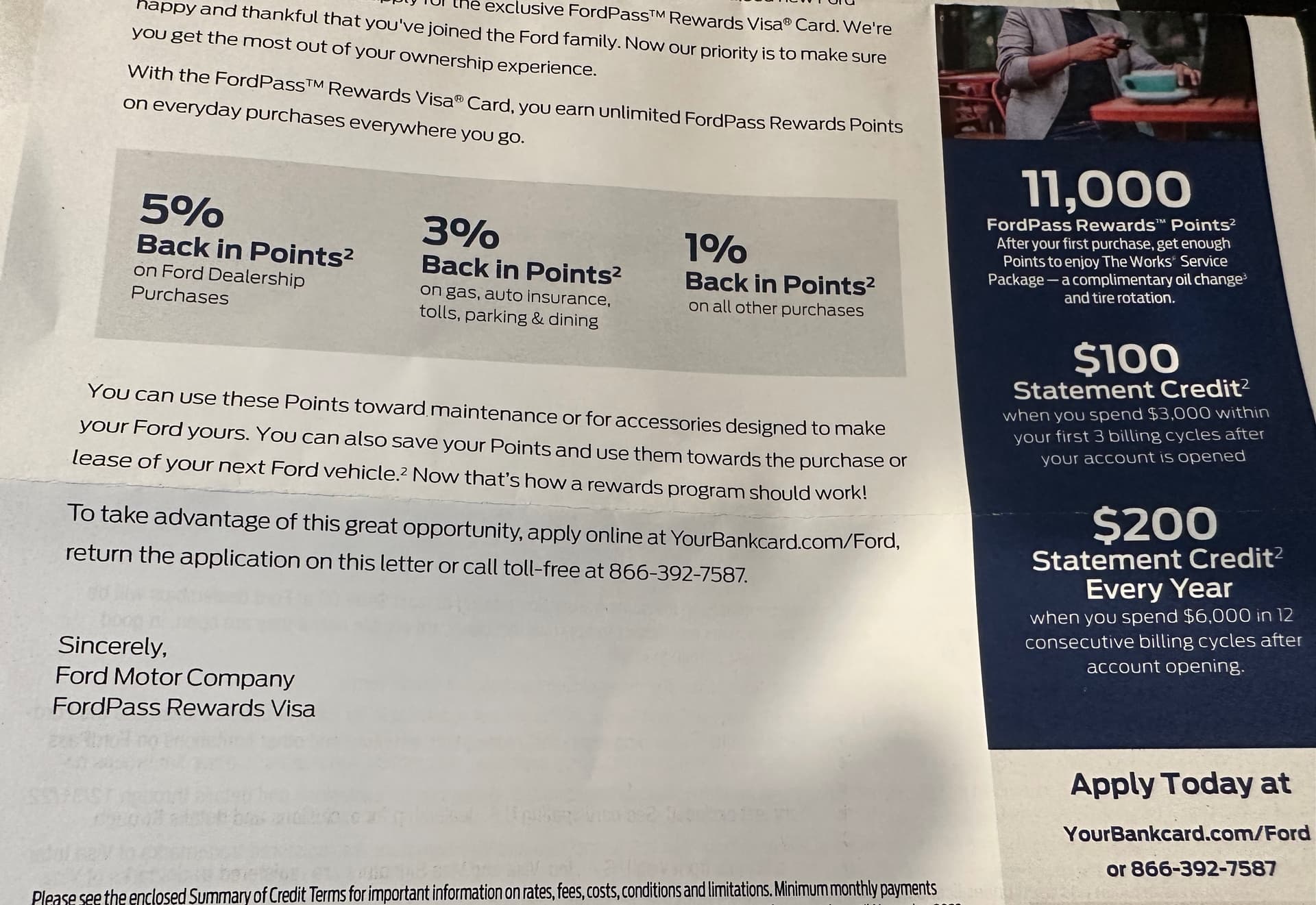 Ford Reward Visa有人了解过吗？ - 玩卡 - 美卡论坛