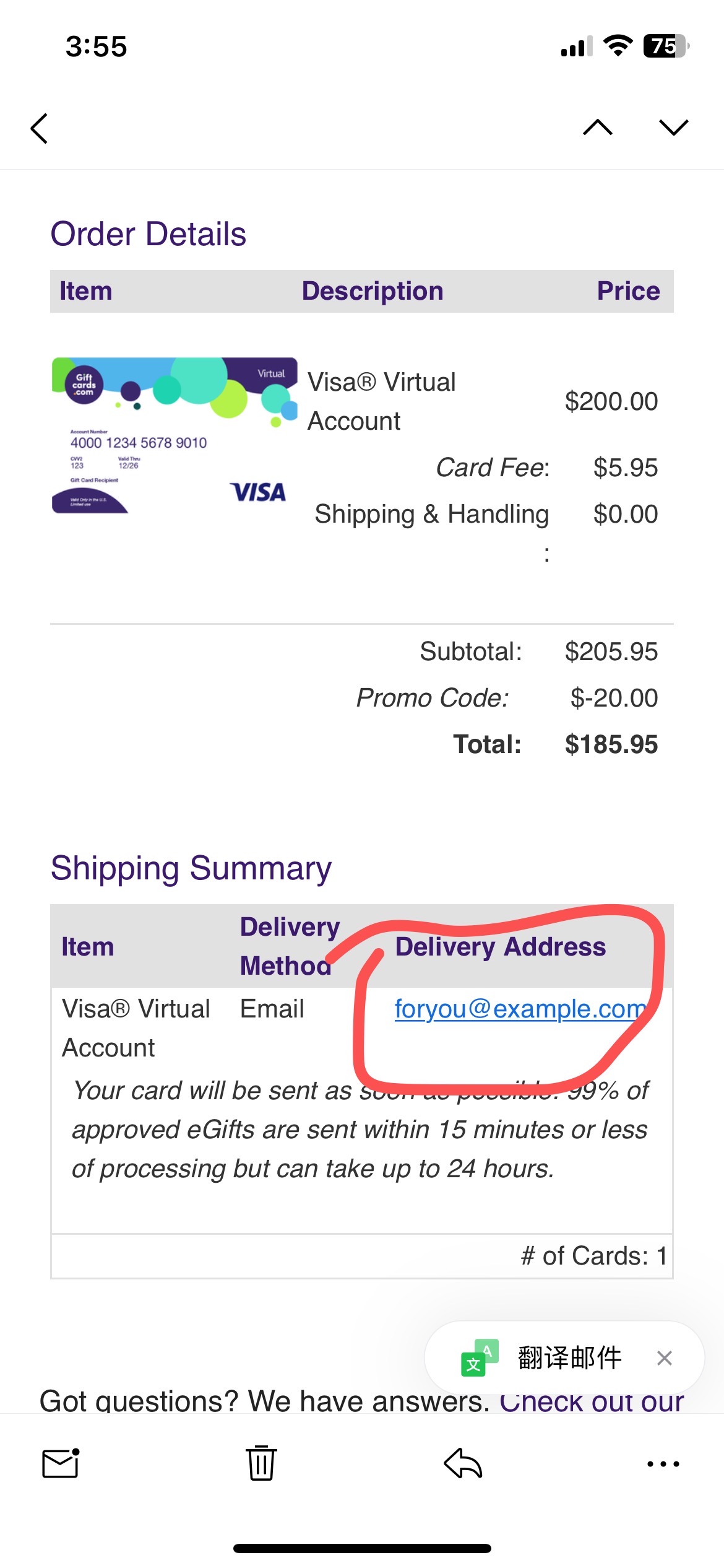 Giftcards.com: $100 eVGC送$10GC【11/29 GOBBLE】【Chase offer&Q4 Paypal ...