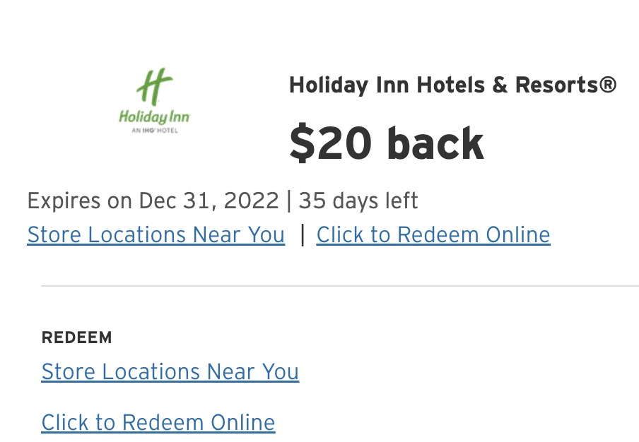 shiti merchant offer bestbuy 150-15/ holiday inn 100-20/ holiday inn ...