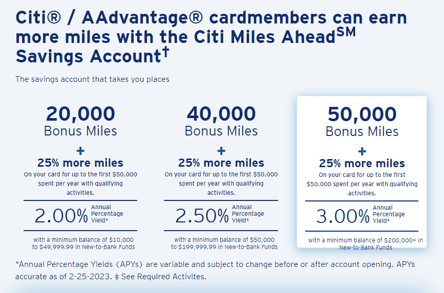 Citi Priority X AA Checking 50000Miles - 银行账户 - 美卡论坛