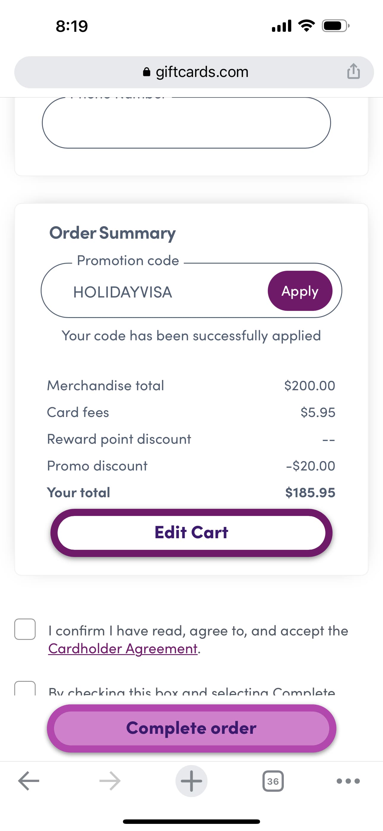 Giftcards.com: $100 eVGC送$10GC【11/29 GOBBLE】【Chase offer&Q4 Paypal ...